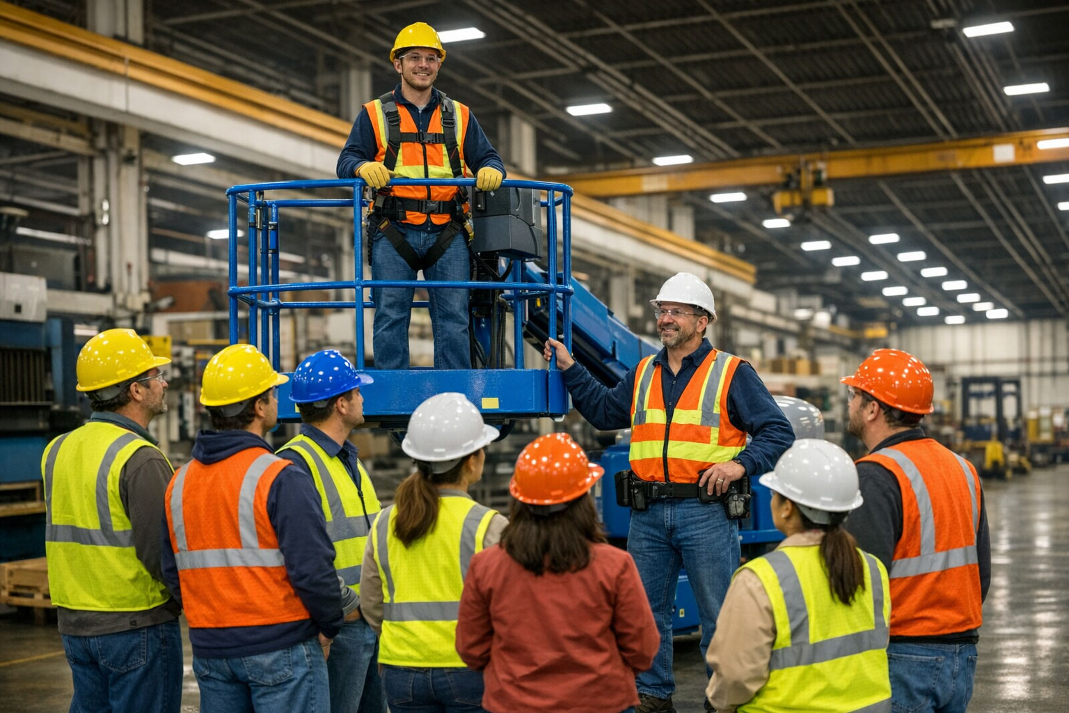 Mobile Elevated Work Platforms (MEWPs) - Blue Arc
